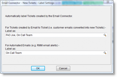 New feature in version 7.0: Ticket Labels